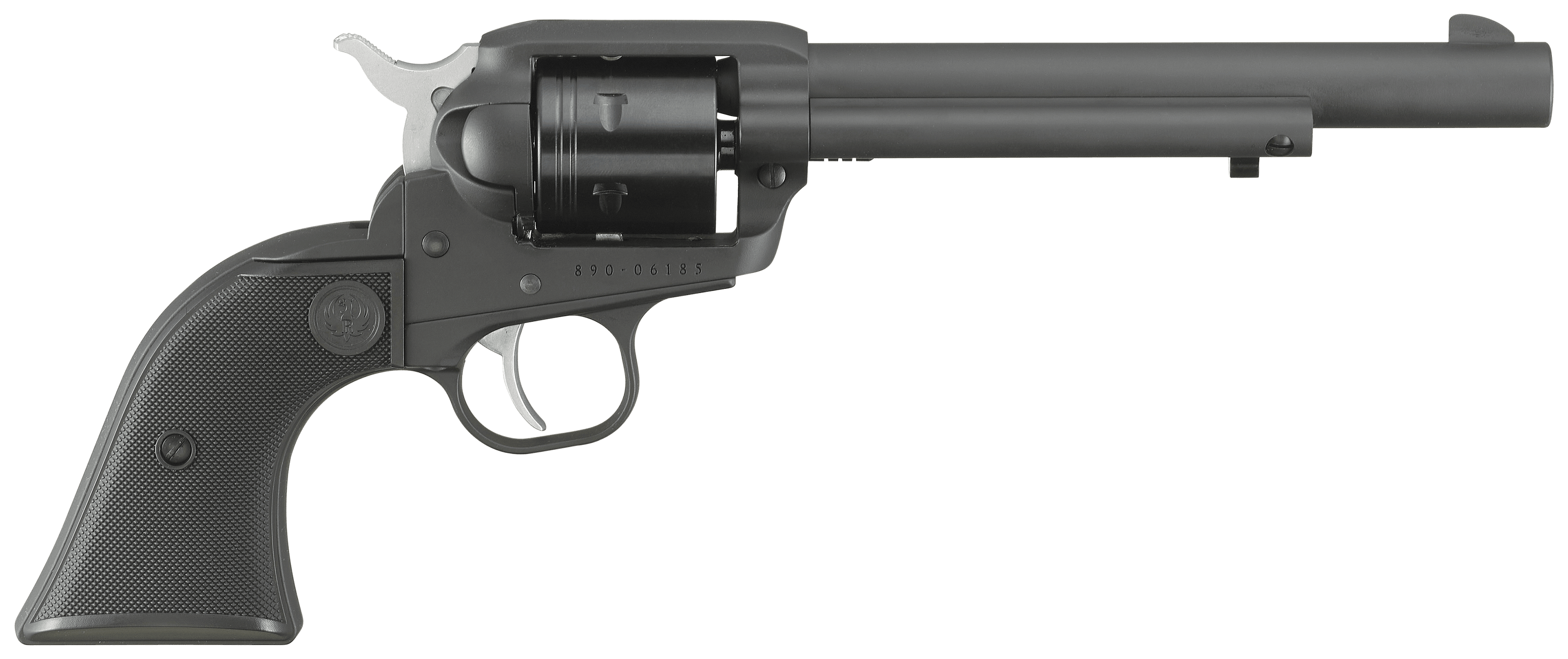 Ruger Wrangler Single-Action Rimfire Revolver with Black Cerakote ...
